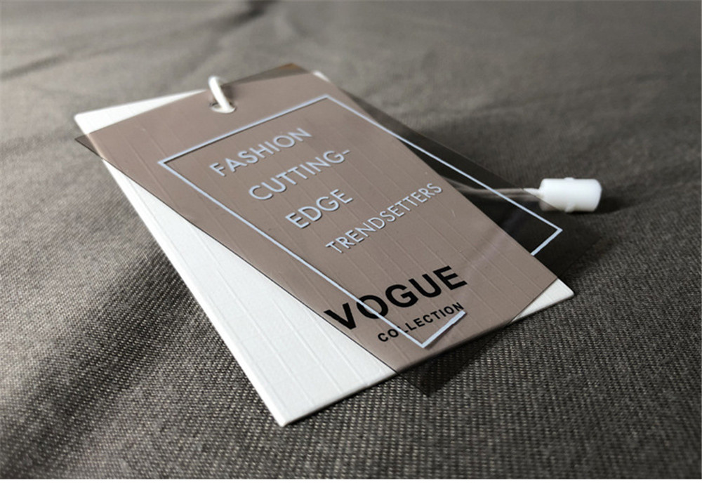 High-grade clothing store tag custom-made women's clothing label ...