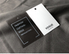 High-grade clothing store tag custom-made women's clothing label ...